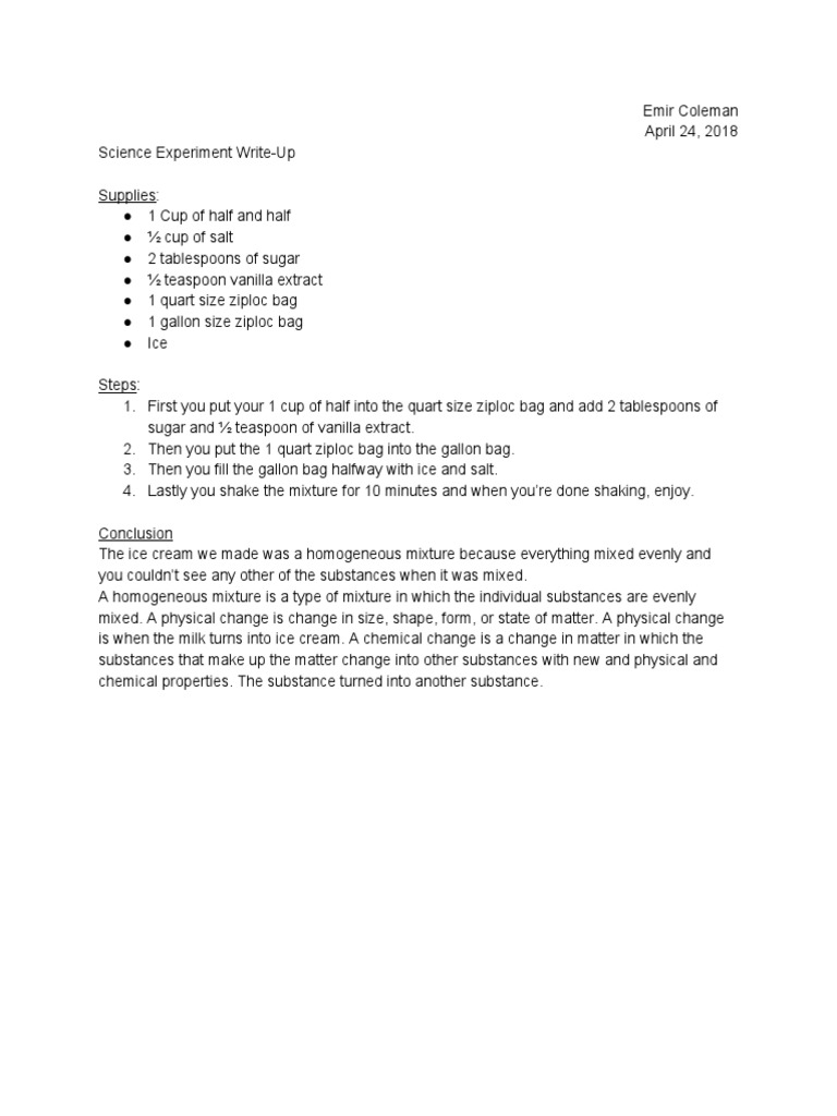 Ice Cream Write Up-2 | PDF