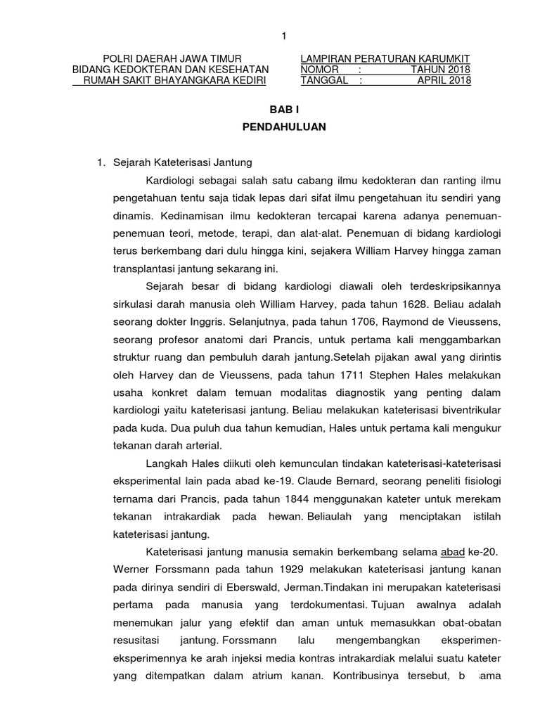Pedoman Pengorganisasian Cathlab Edit | PDF | Self-Improvement