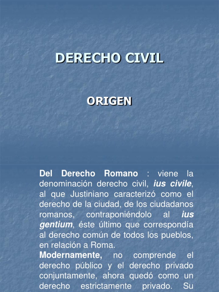 2 Derecho Civil Presentacion Con Diapositivas | PDF | Matrimonio | Divorcio