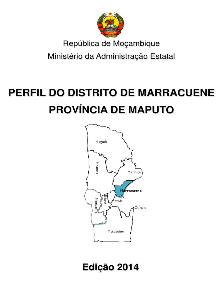 Perfil Do Distrito Da Marracuene | PDF | Portugal | Turismo