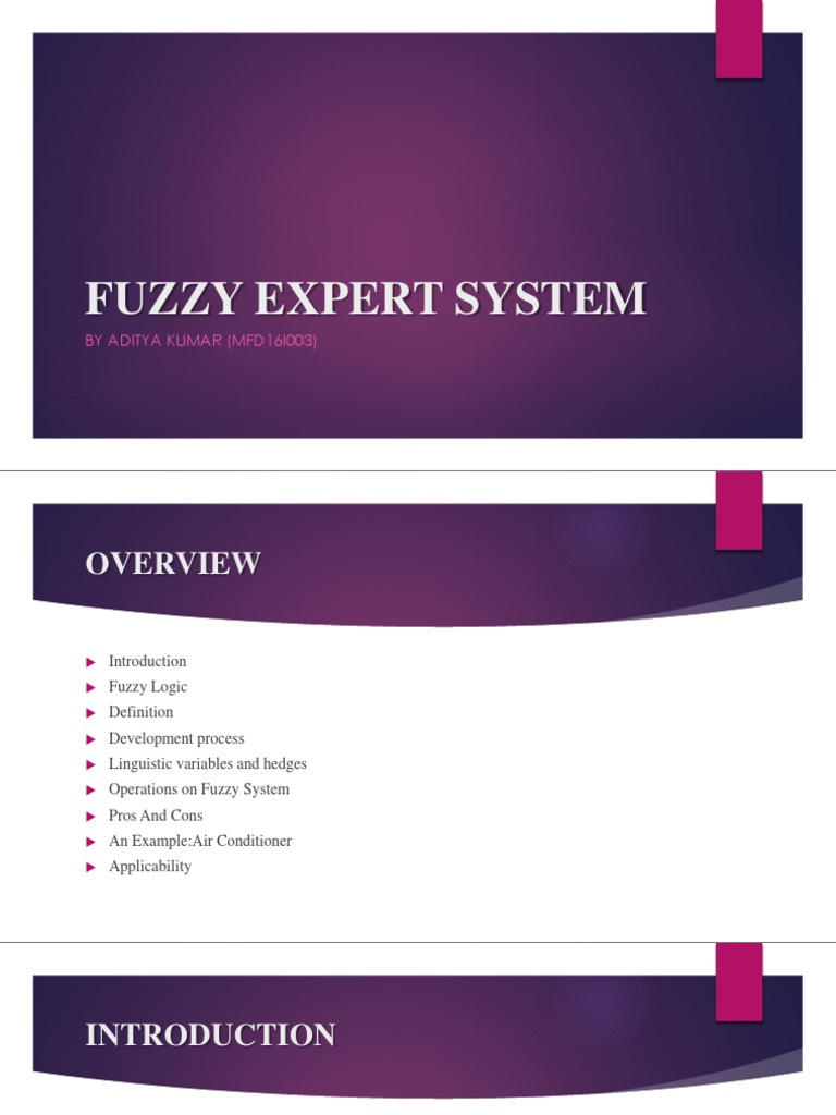 Fuzzy Expert System | PDF | Fuzzy Logic | Logic