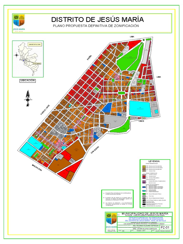 Zonificacion Jesus Maria