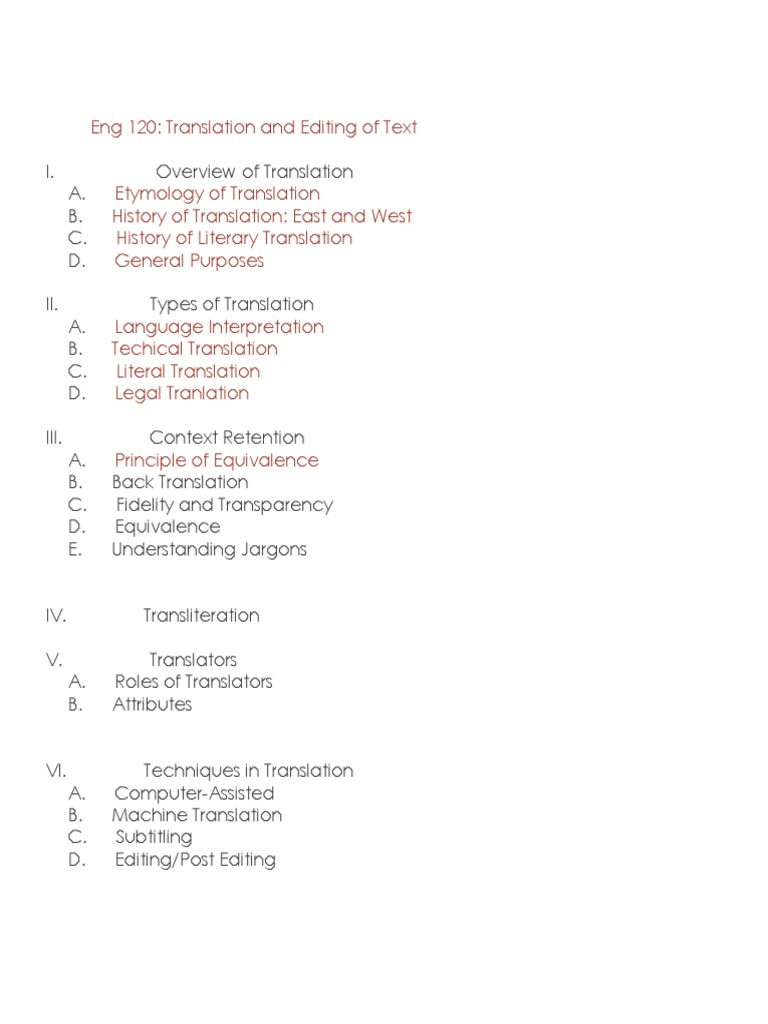 Translation & Editing Text | PDF | Translations | Language Interpretation