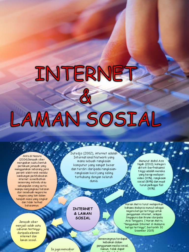 Internet Laman Sosial Presentation | PDF
