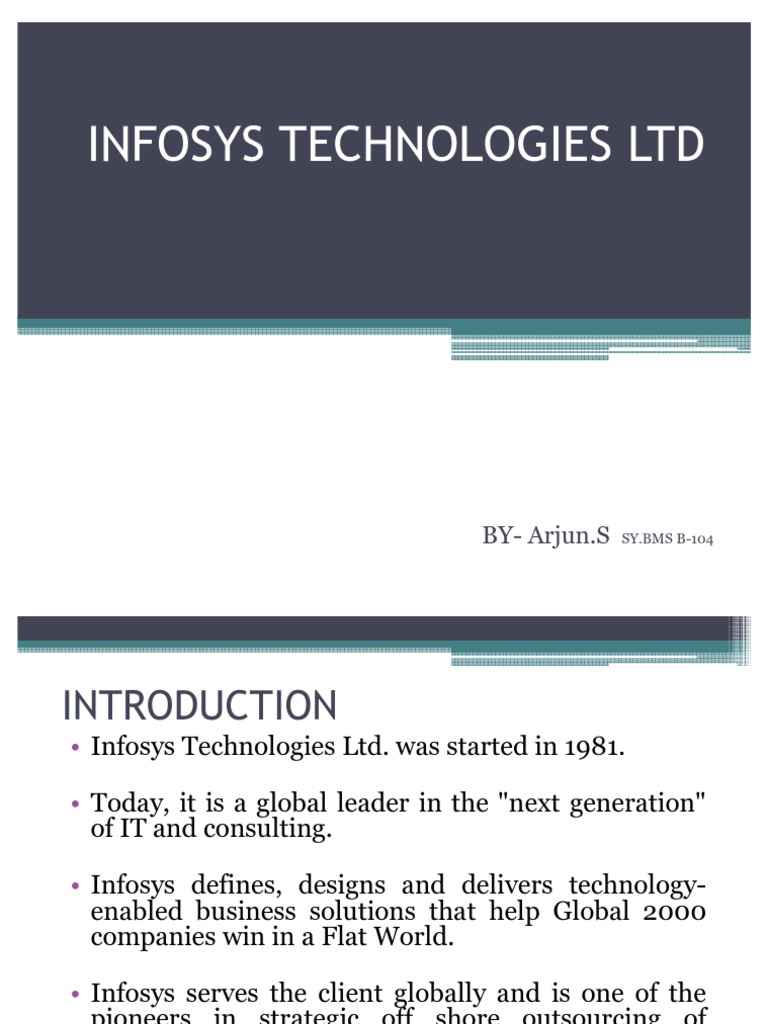 Infosys | PDF | Business | Economies