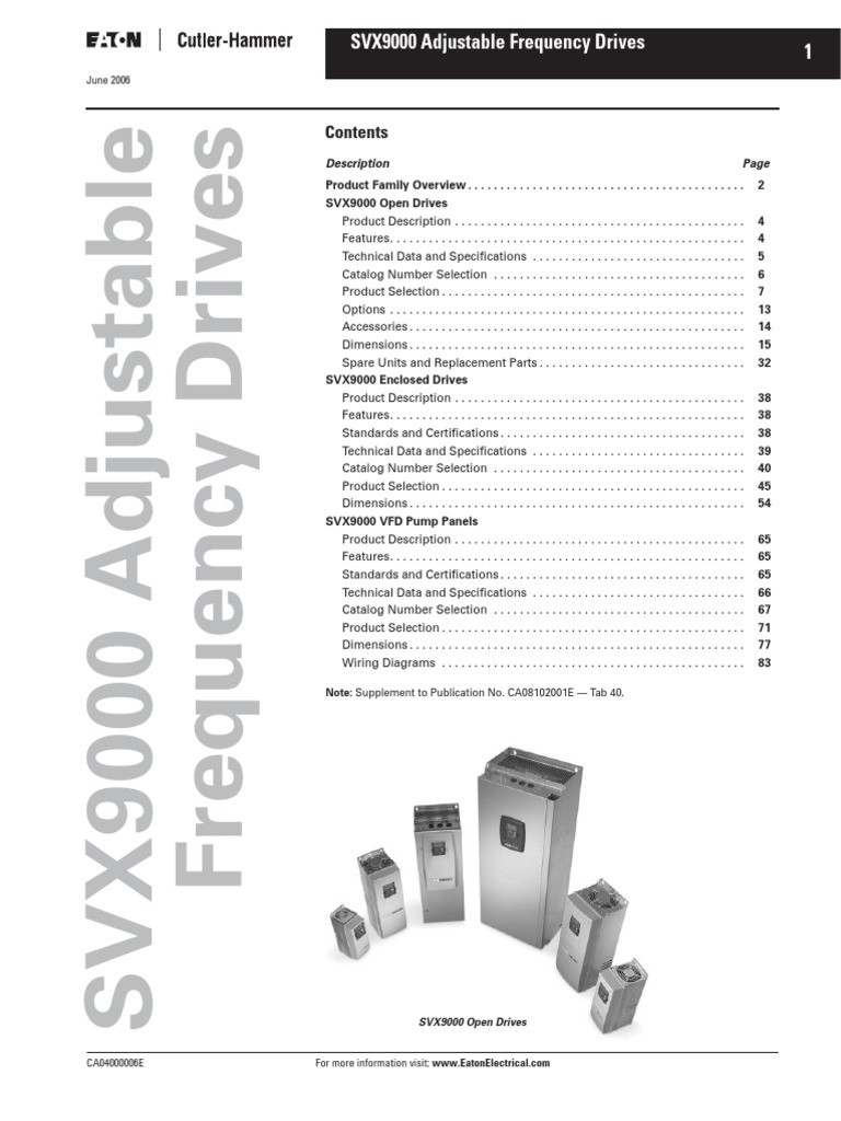 SVX9000 Manual | Download Free PDF | Transmission (Mechanics) | Engines
