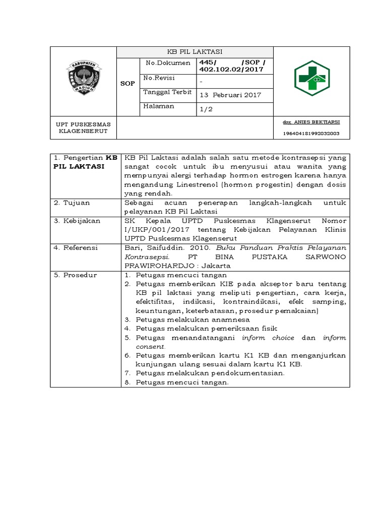 Pil KB Laktasi untuk Ibu Menyusui | PDF | Sains & Matematika