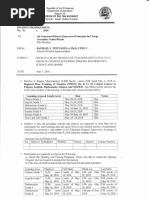Justification Letter Biometric March 2018 | PDF