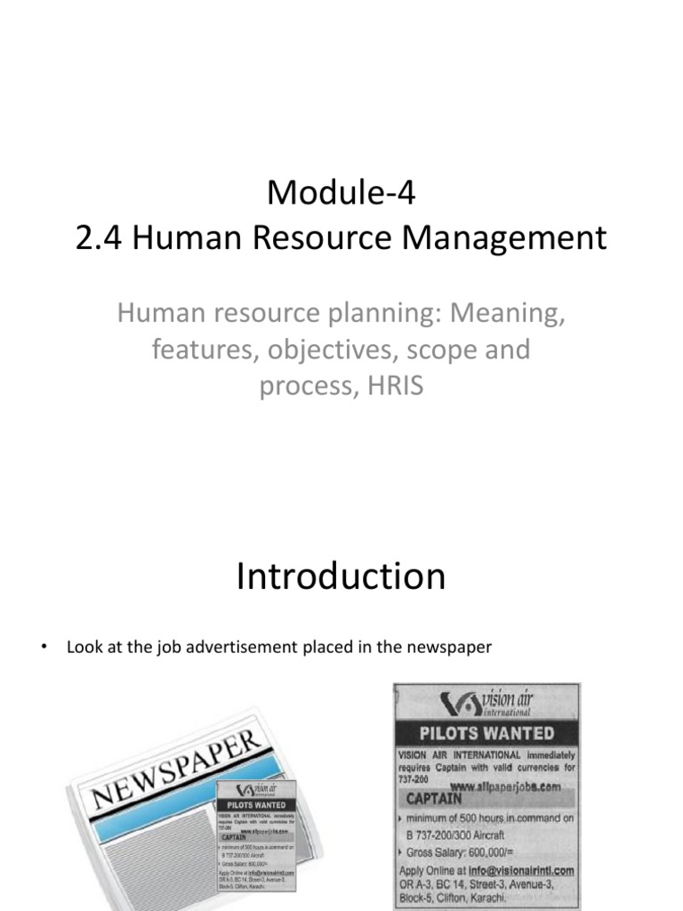 HRM Module 4 | PDF | Forecasting | Human Resources
