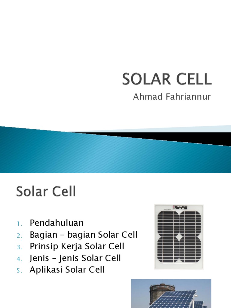 Solar Cell PDF | PDF