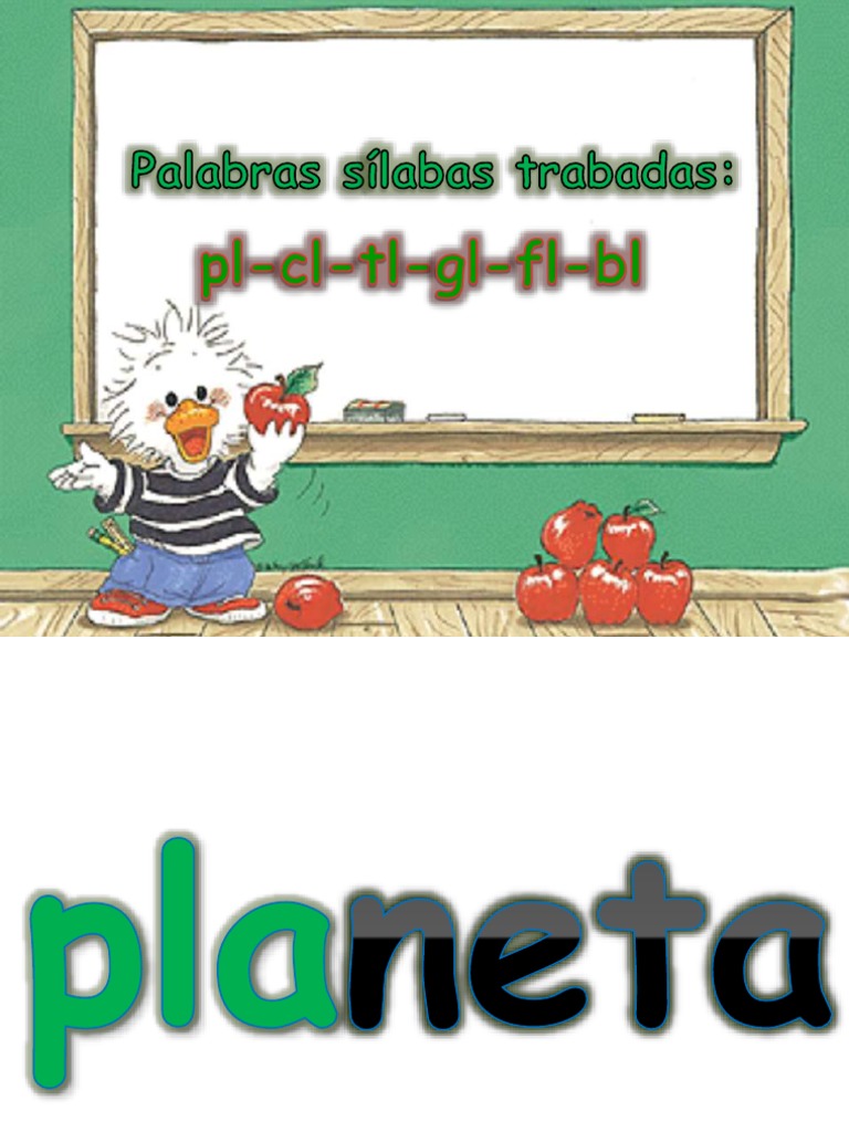Silabas Trabadas Con L | PDF