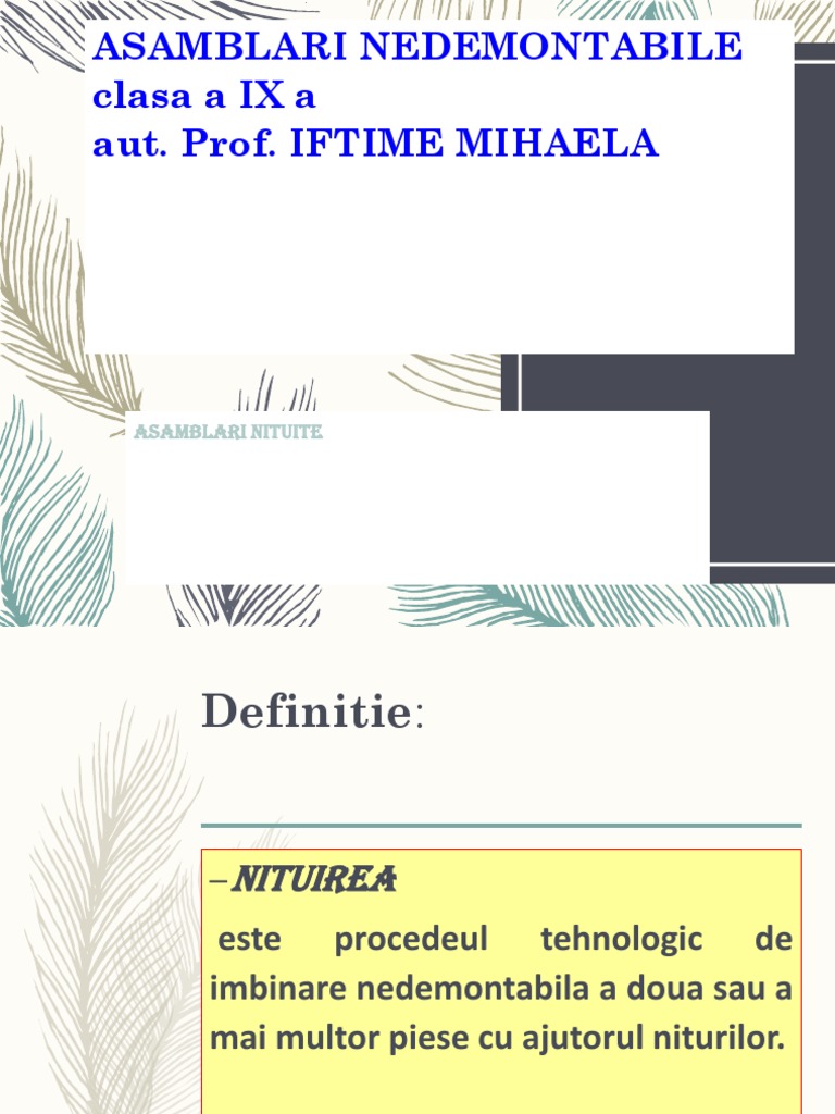 Lectie Asamblari Nituite | PDF