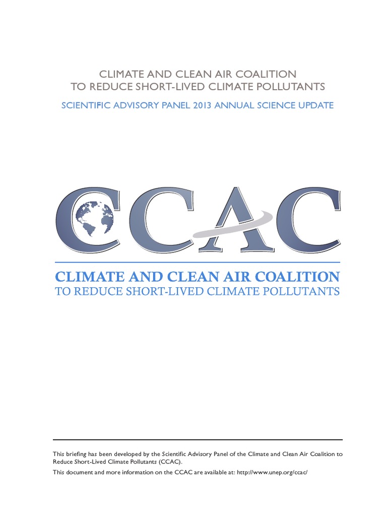 Ccac - To Reduce SLCP | Download Free PDF | Global Warming | Greenhouse Gas