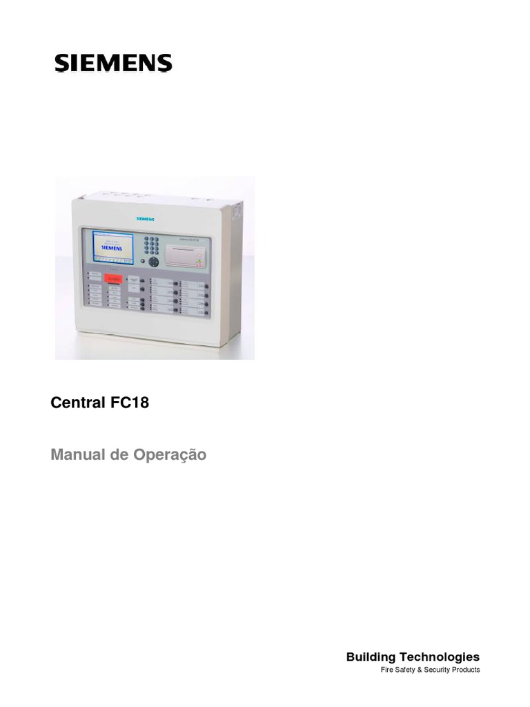 Manual de Operação FC1820 FC1840 Rev00 | PDF | Interface de usuário ...