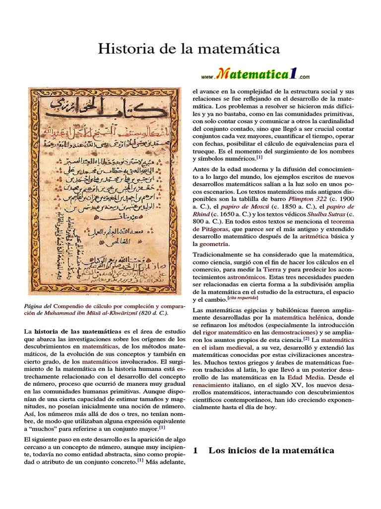 Historia de Las Matemáticas | Aritmética | Leonhard Euler