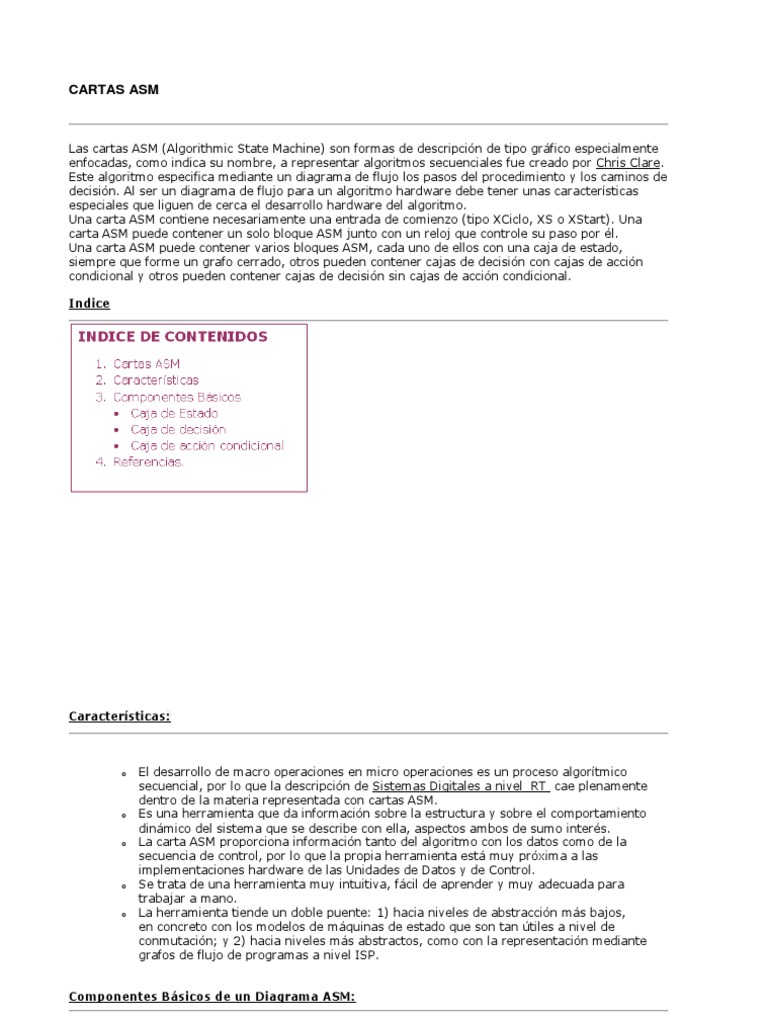 Cartas Asm | PDF | Algoritmos | Hardware de la computadora