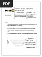 Construction of Subsoil Drains Method Statement | PDF | Drainage | Concrete