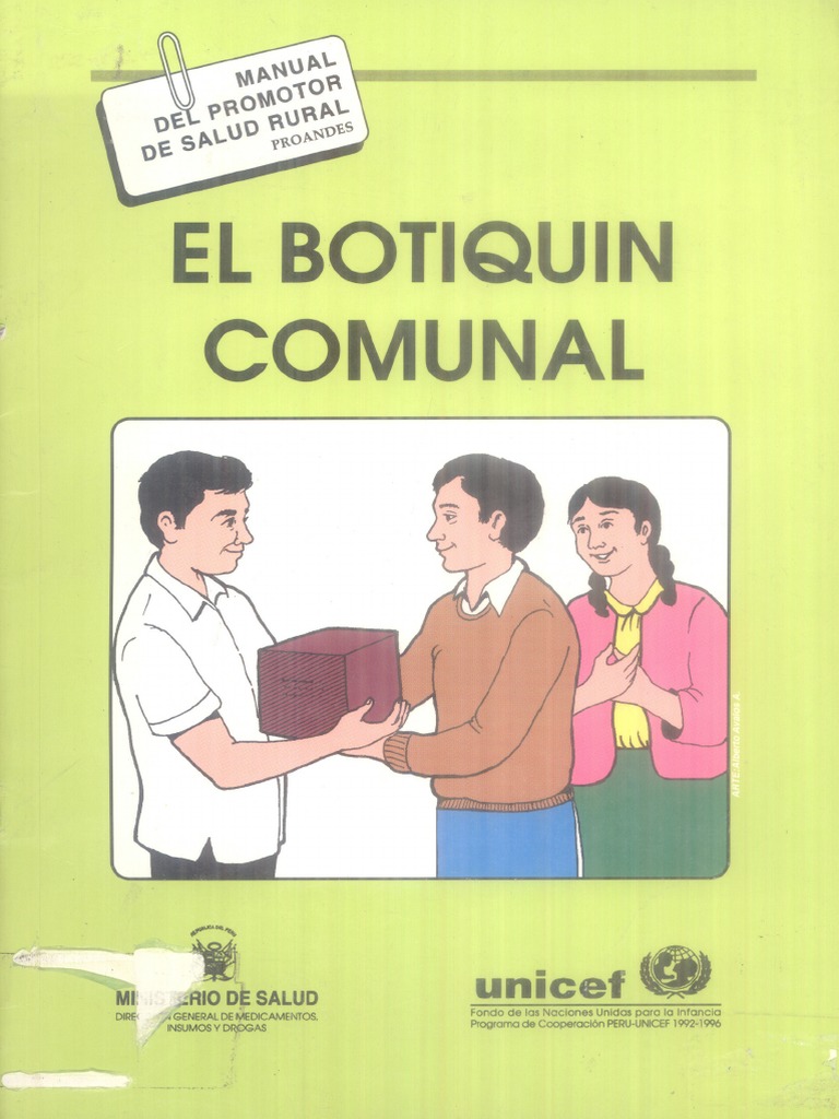 Botiquín Comunal: Guía y Medicamentos | PDF