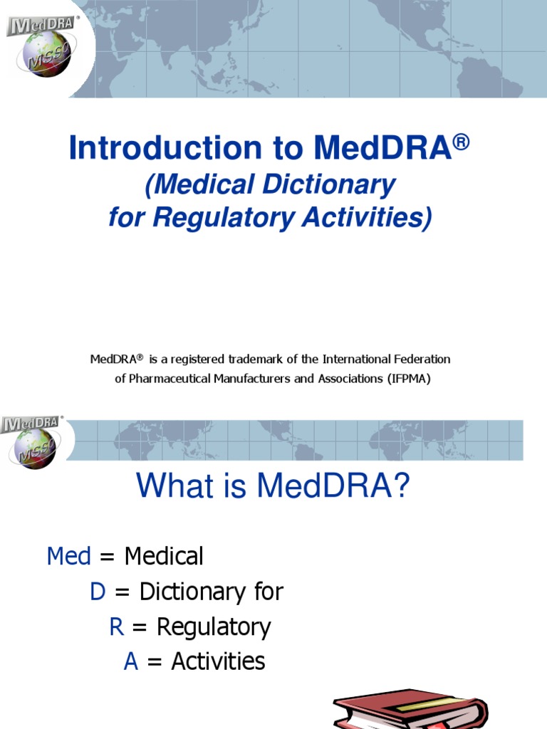 Introduction To MedDRA | PDF
