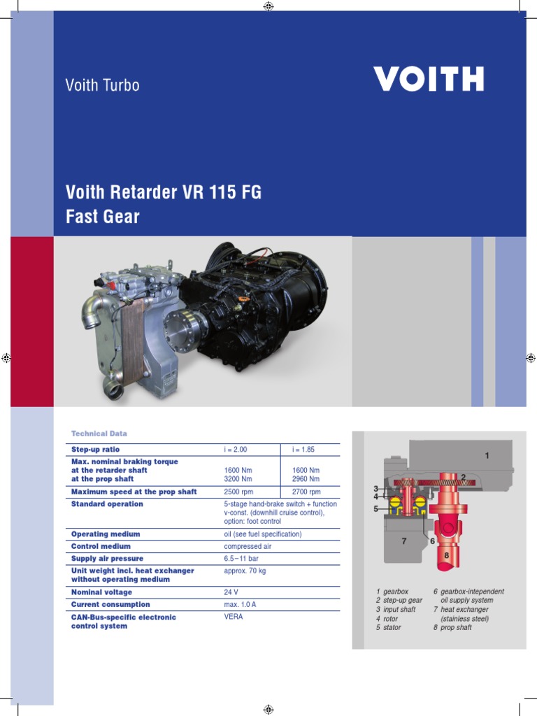 Voith VR115HV | PDF