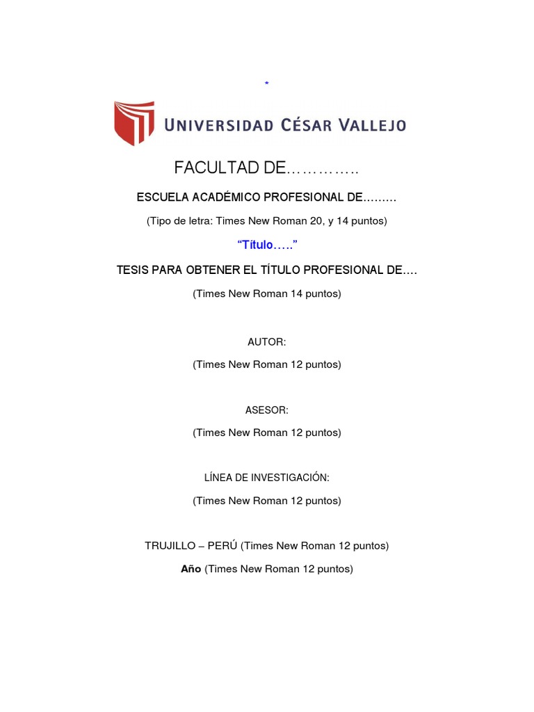 Modelo Tesis Para Obtener El Título Profesional | Hipótesis | Teoría