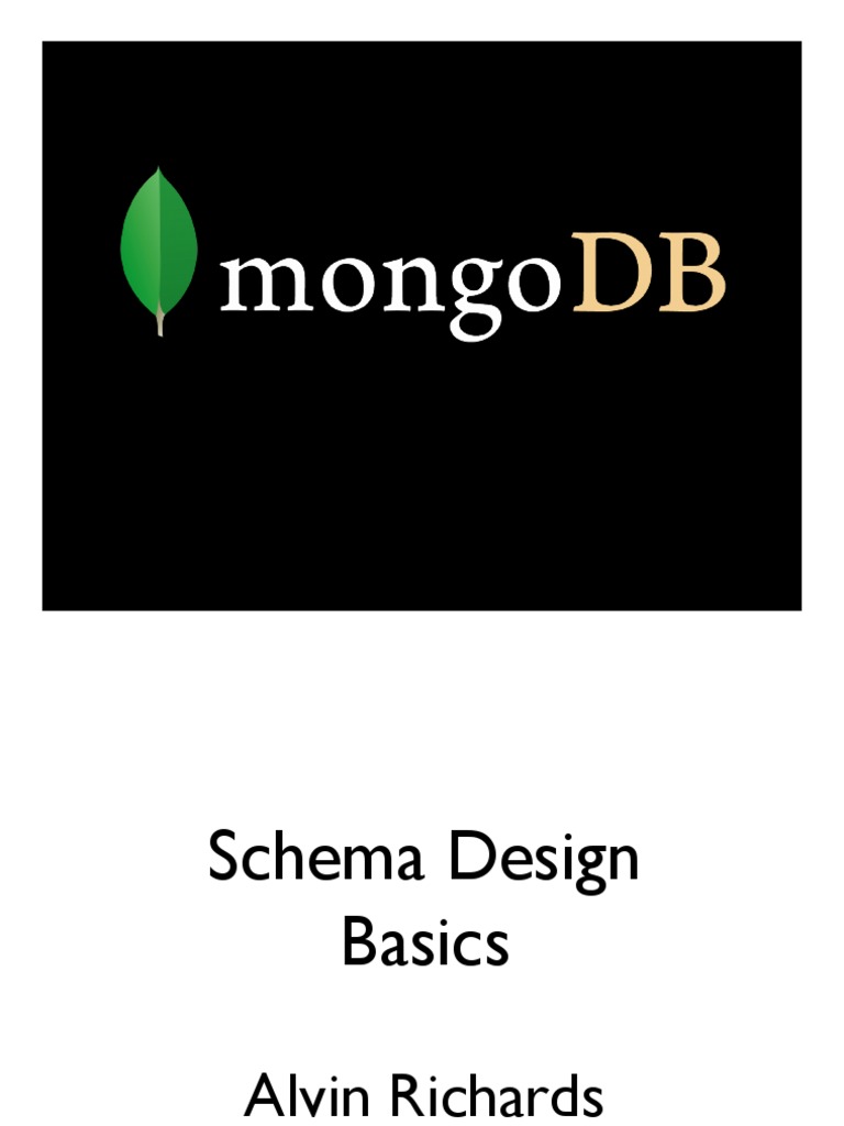 MongoDB Schema Design Basics | PDF | Relational Model | Information Science
