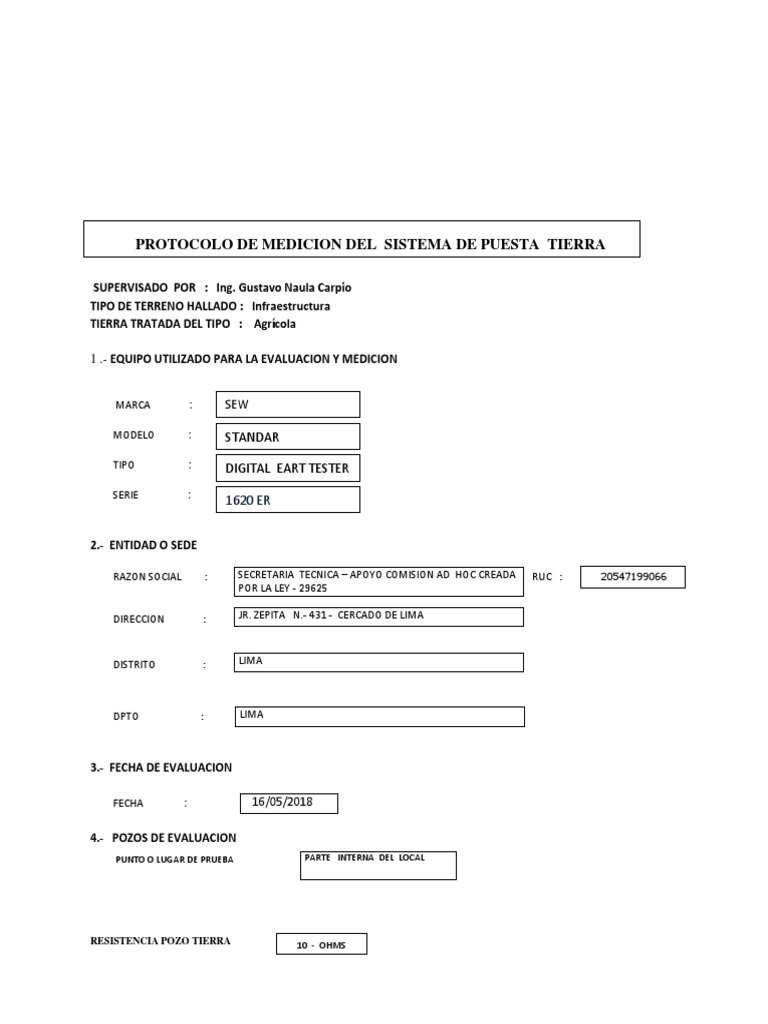 Protocolo Mod. Ing. Naula | PDF