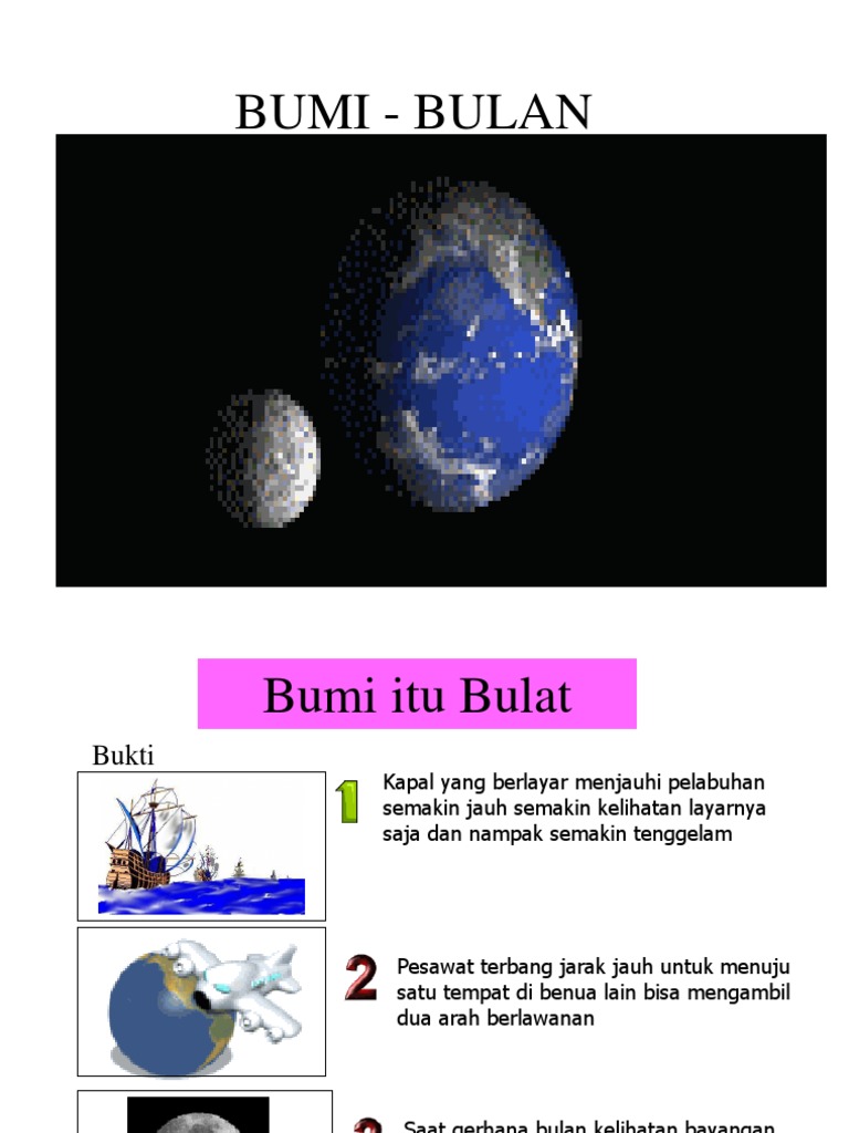BUMI - BULAN Materi Kelas 6 SD | PDF