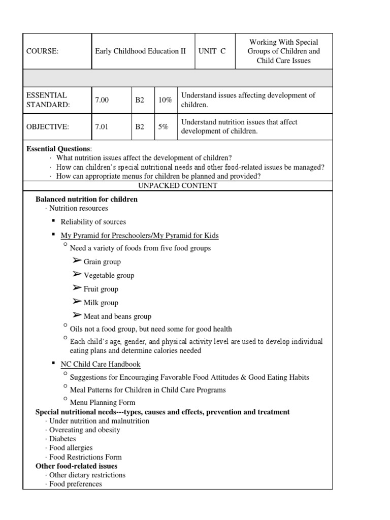 Essential Questions | PDF | Foods | Nutrition