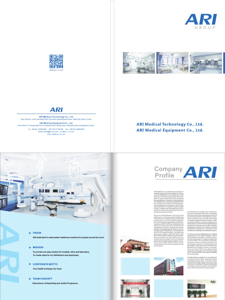 ARI Company Catalogue PDF | PDF | Breathing | Medicine