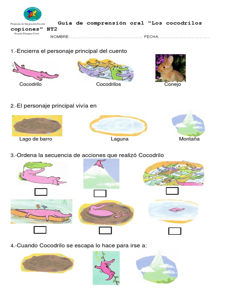 Cocodrilos-Copiones NT2 | PDF