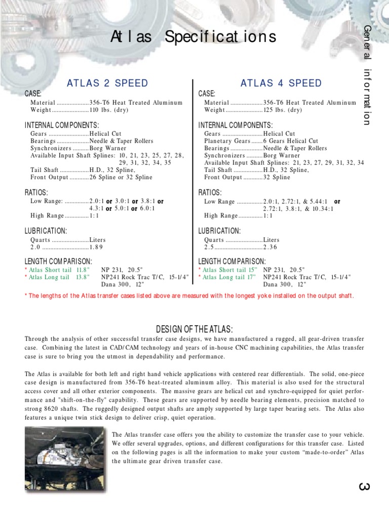 Atlas Manual | PDF | Transmission (Mechanics) | Manual Transmission
