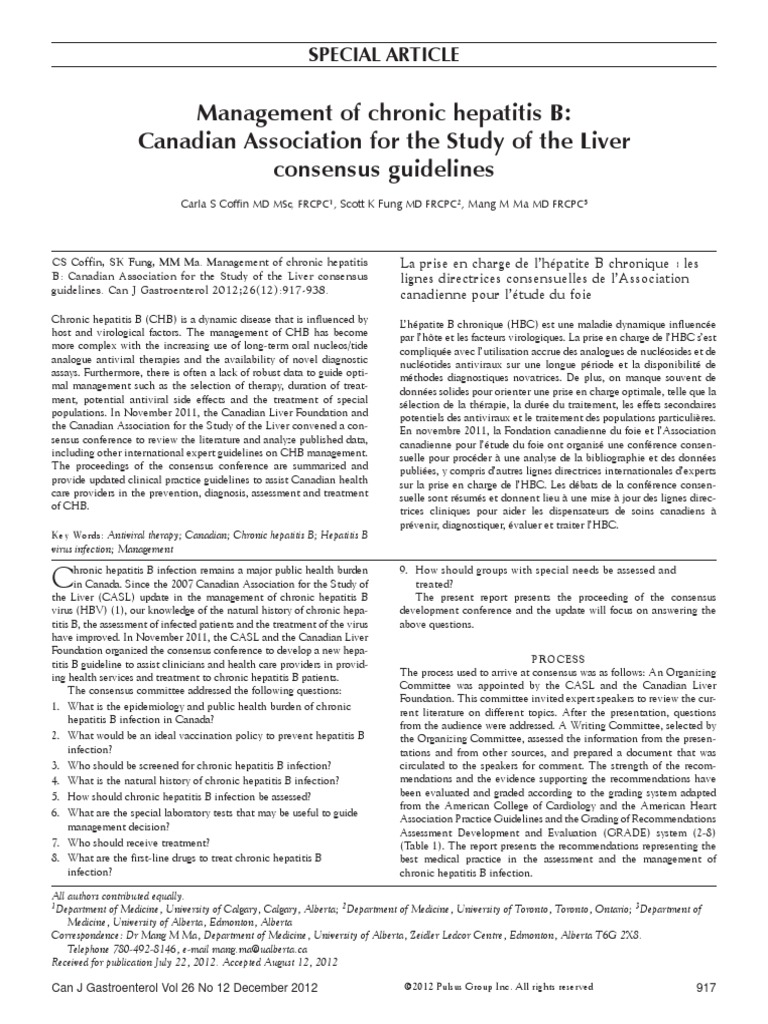 HBV Guidelines | PDF | Hepatitis B | Hepatitis