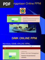 Panduan SIMK PPNI - ANGGOTA | PDF
