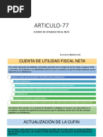Artículo 77 LISR | PDF | Impuesto sobre la renta | Dividendo