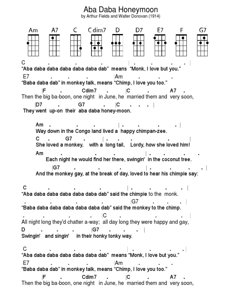 Aba Daba Honeymoon - V3b DP | PDF | Hominini