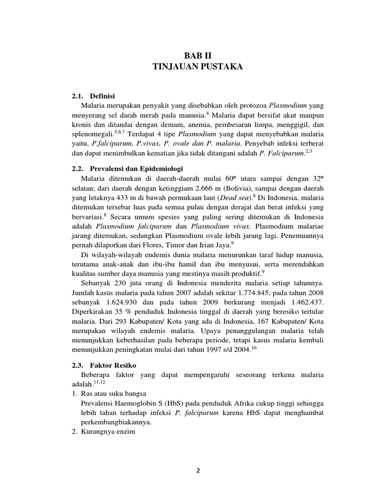 Bab Ii Tinjauan Pustaka: 2.1. Definisi | PDF