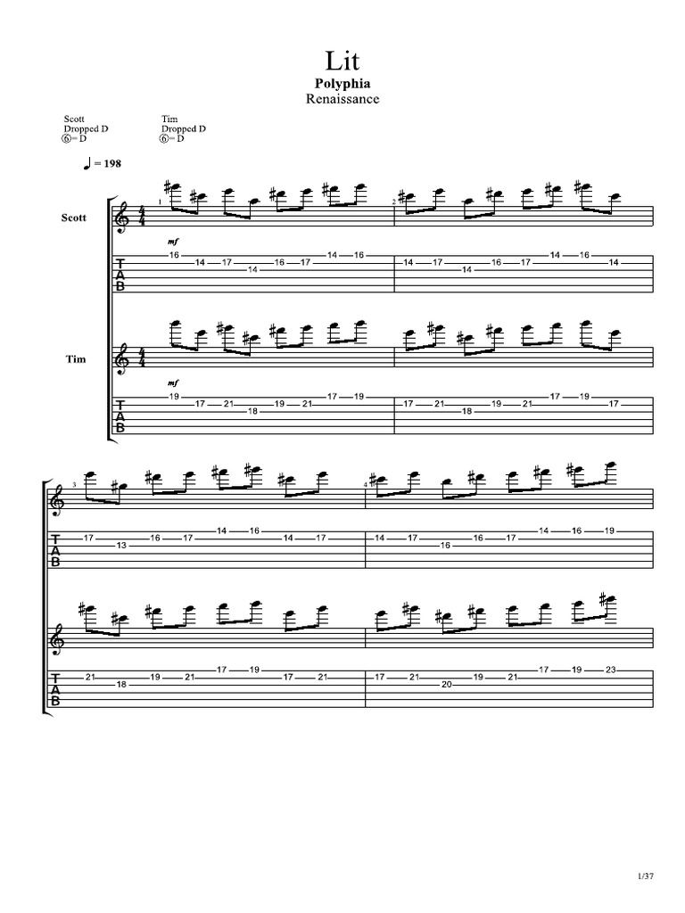 Lit - Polyphia | PDF