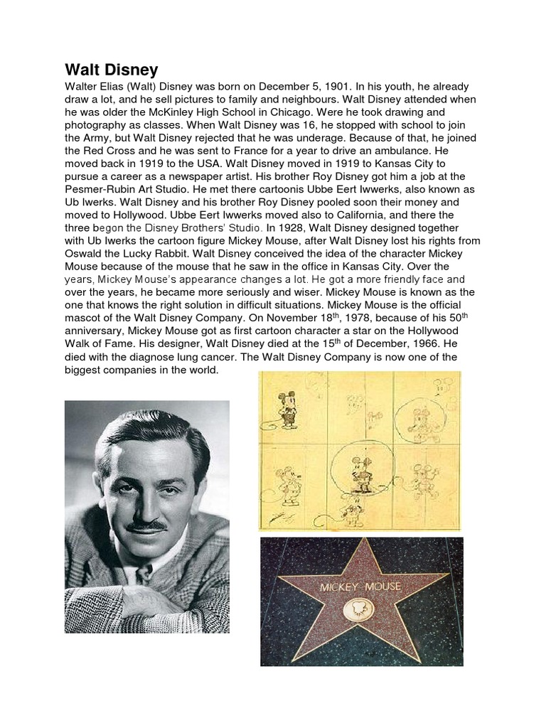 Walt Disney: Life and Legacy | PDF