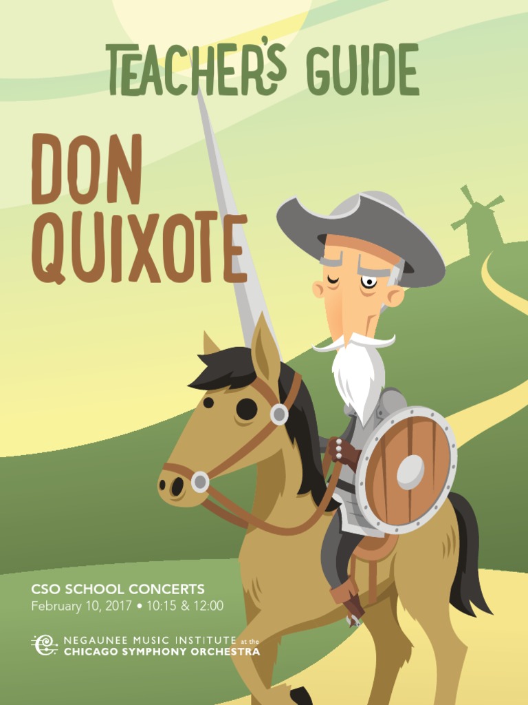 Teachers Guide Don Quixote | PDF | Richard Strauss | Don Quixote