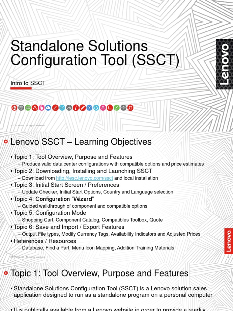 Standalone Solutions Configuration Tool (SSCT) | Download Free PDF ...