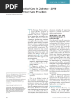 ADA Standards of Care 2025 Overview | PDF | Diabetes | Primary Care