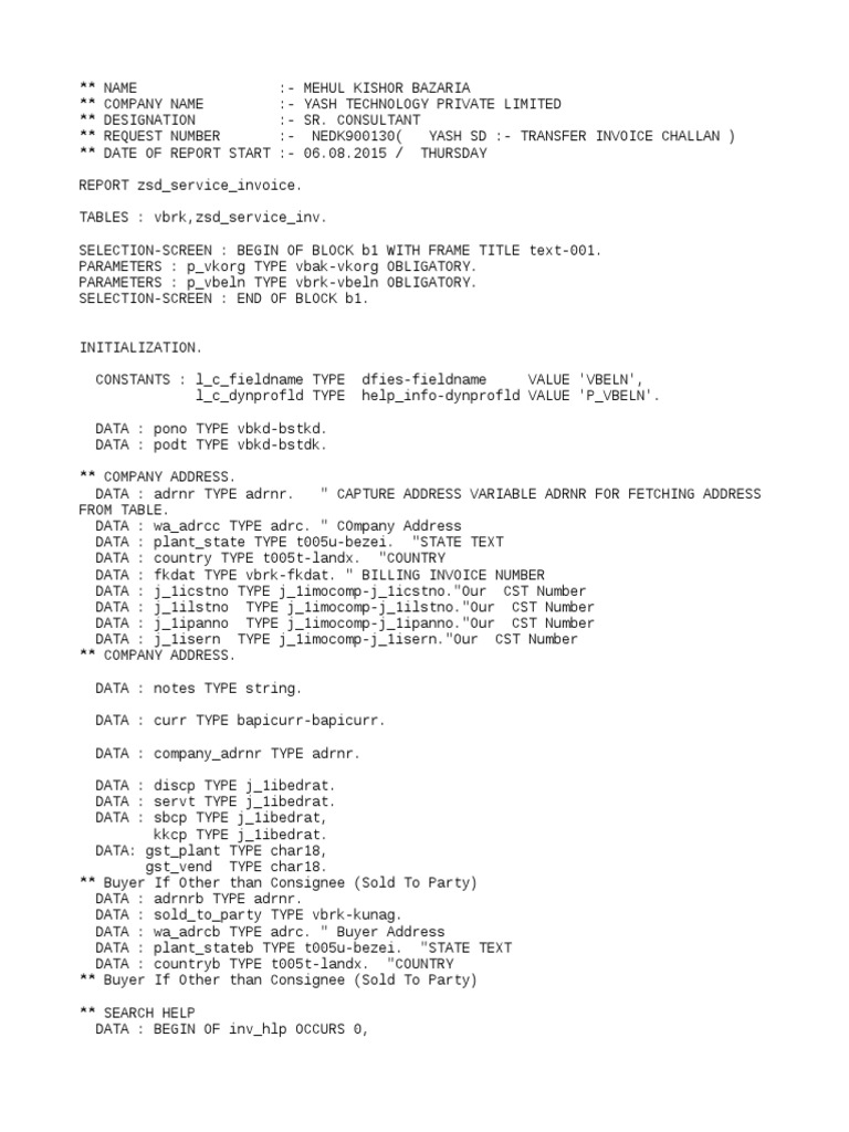 ZSD Invoice | PDF | Leisure