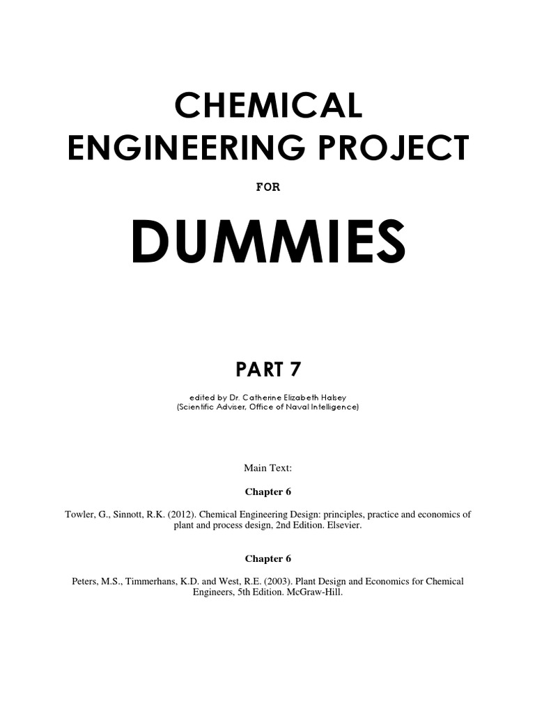 Chemical Engineering Project For Dummies Part7 (2017) | PDF | Interest ...