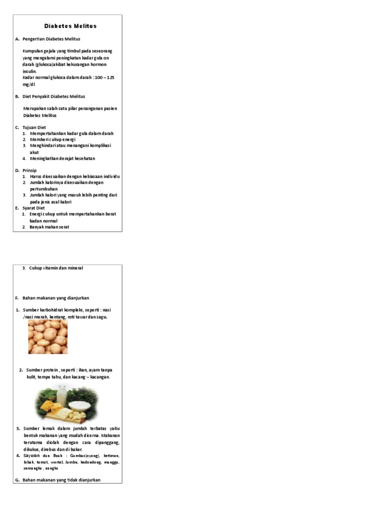 Leaflet Diit DM | PDF