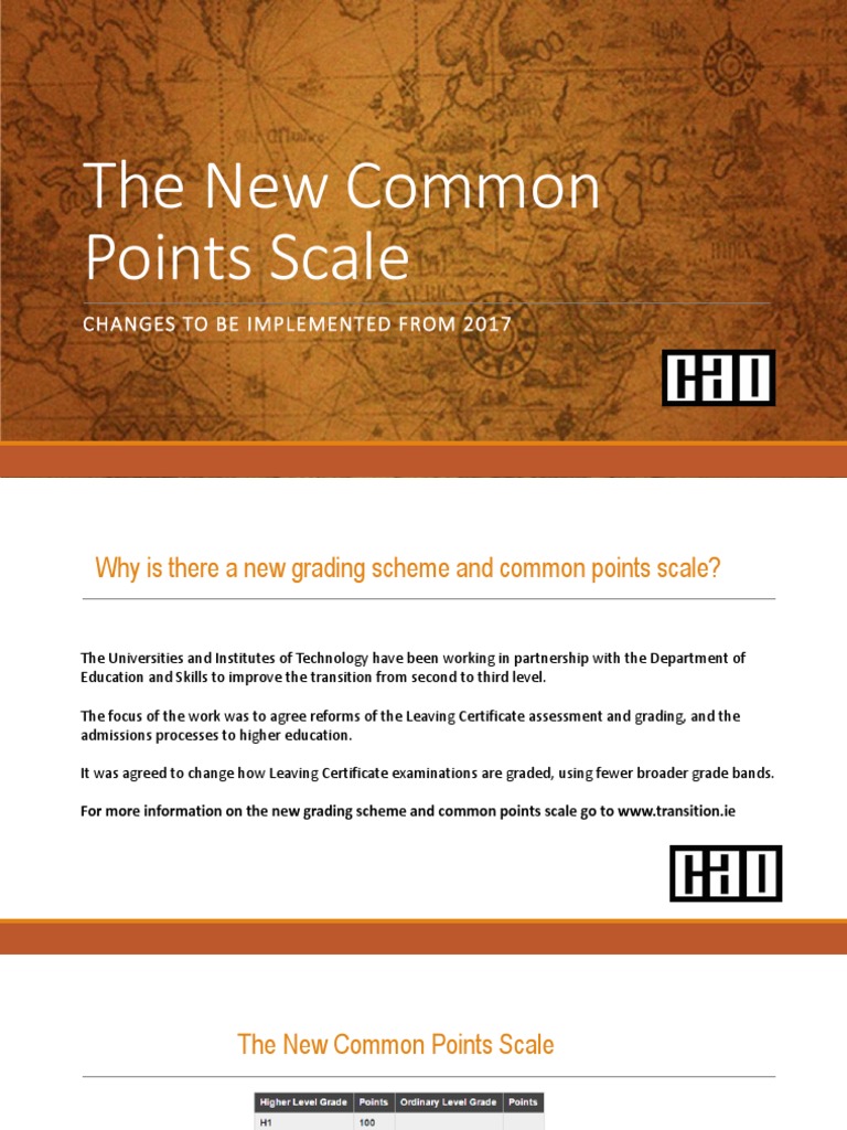 New Common Points Scale 2017 | PDF | Qualifications | Educational ...