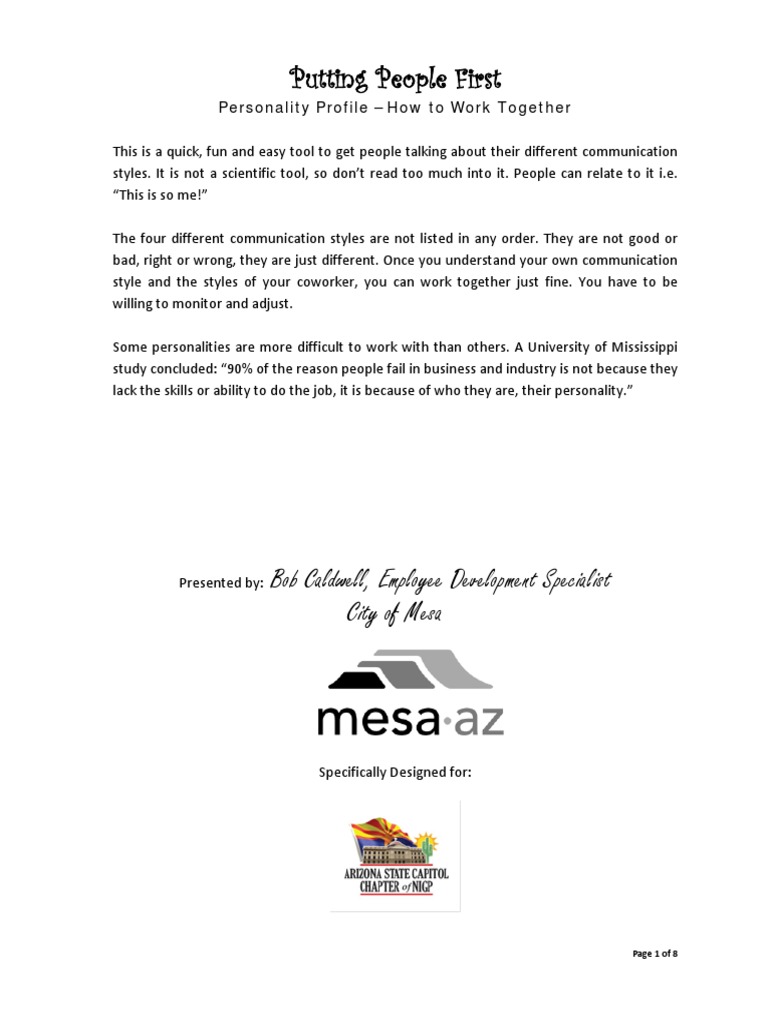 Putting People First | PDF | Anger | Attention