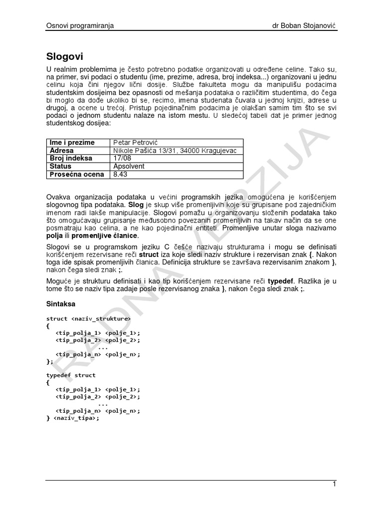 09 Slogovi | PDF