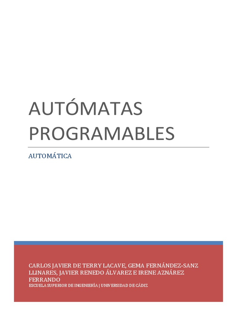 Automatas Programables | PDF | Programa de computadora | Programación