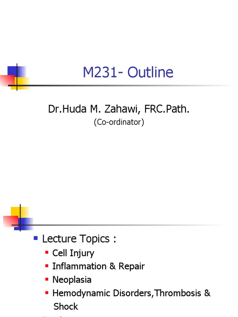 Pathology Lecture 1 Introduction To Pathology Slides